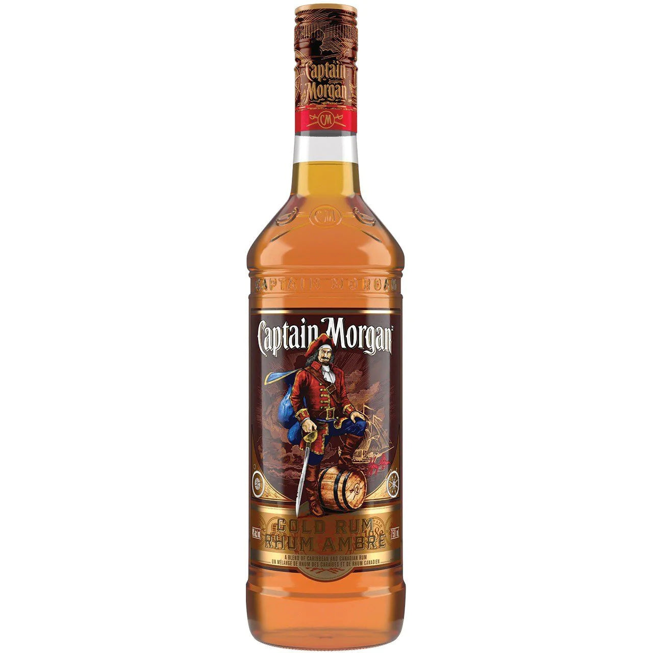 Captain Morgan Gold Rum 40%ABV 750ml